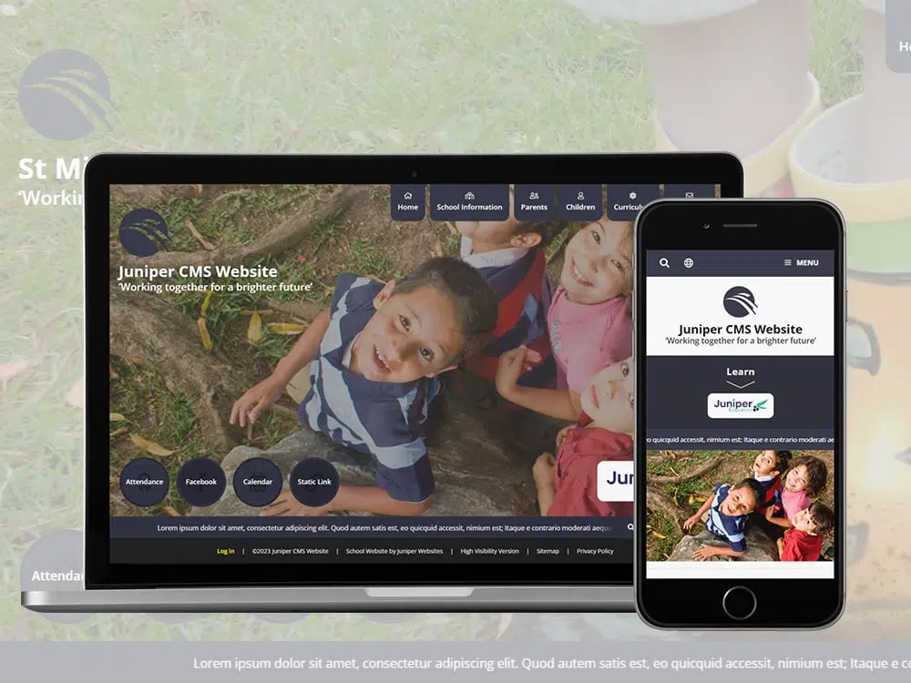 Pre-Designed Website Themes | Juniper Education